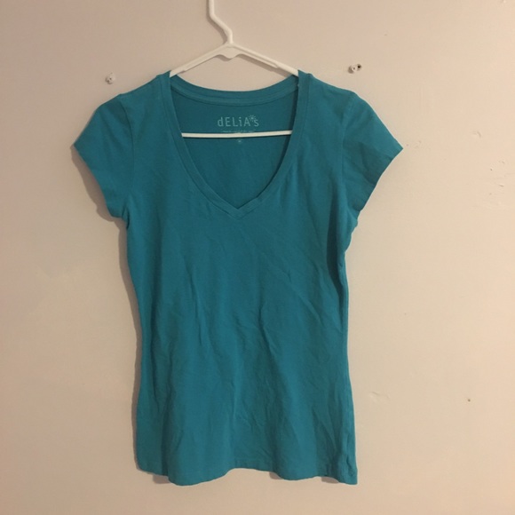dELiA*s | Tops | Delia Brand Cute Greens Shirt | Poshmark